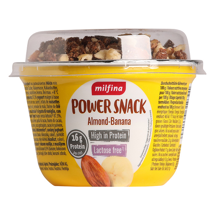 MILFINA Power Snack Joghurt, Mandel-Banane | ALDI-now