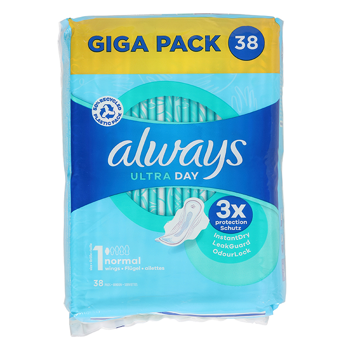 ALWAYS Ultra Binden Gigapack, Normal Flügel | ALDI-now