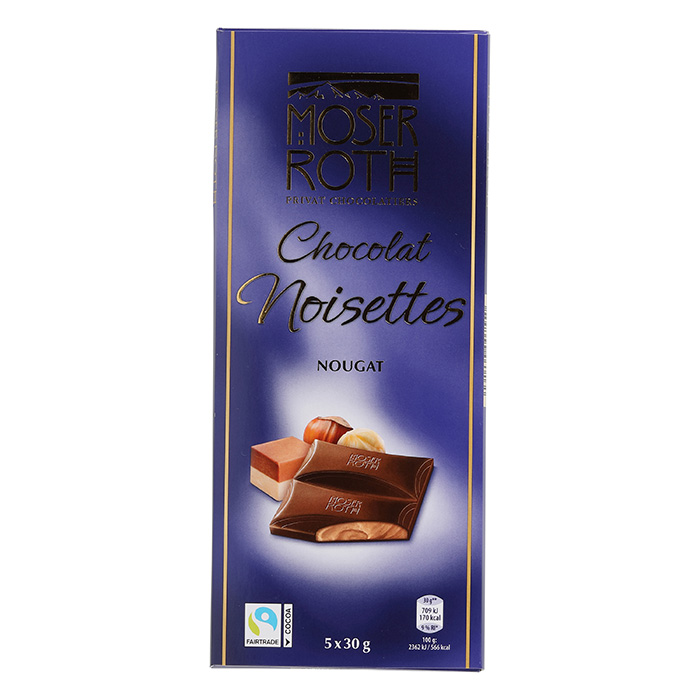 MOSER ROTH Mousse-Schokolade gefüllt, Haselnuss | ALDI-now