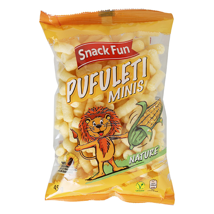 SNACK FUN Pufuleti Minis Maispops Natur 45g | ALDI-now