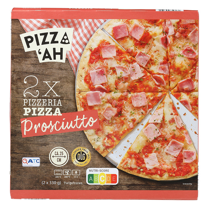 PIZZ'AH Pizza con prosciutto | ALDI-now